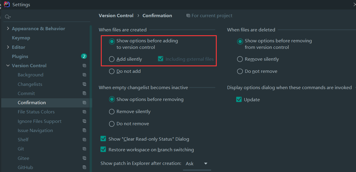 idea配置.gitignore无法起作用_default changelist-CSDN博客