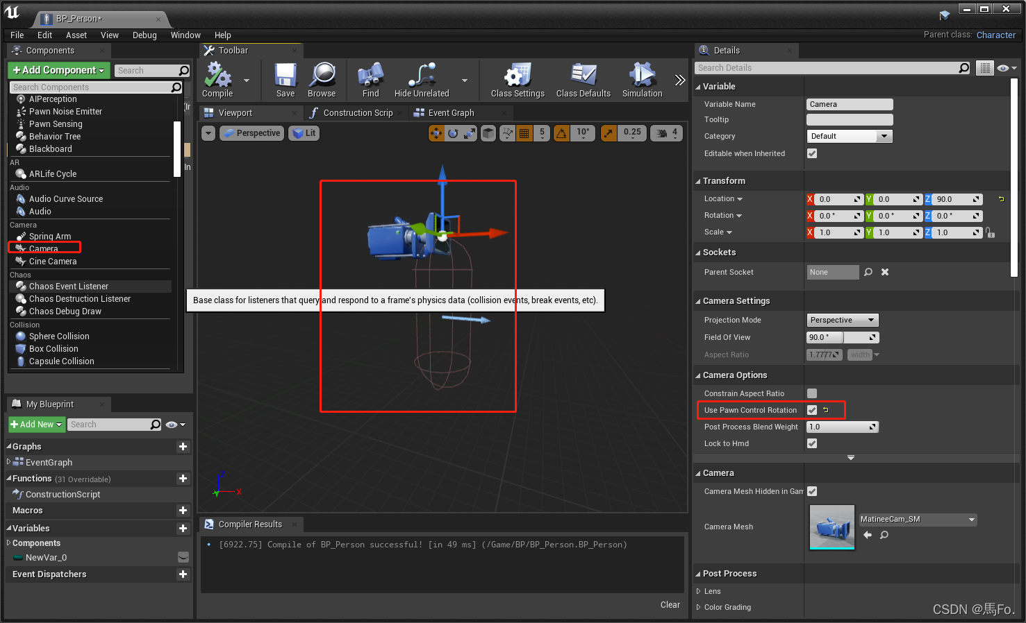 UE4第一人称物理柄组件（PhysicsHandle）抓取---物理拾取_ue4 获取手柄旋转-CSDN博客