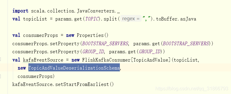 Flink读取kafka scala 和 java的小坑_caused by: java.lang ...