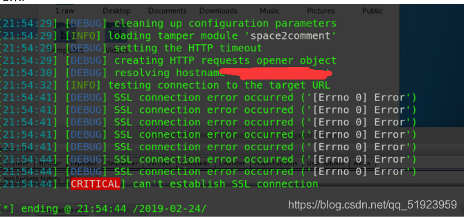 sqlmap在https下的一种错误 - ssl连接失败_sqlmap ssl-CSDN博客