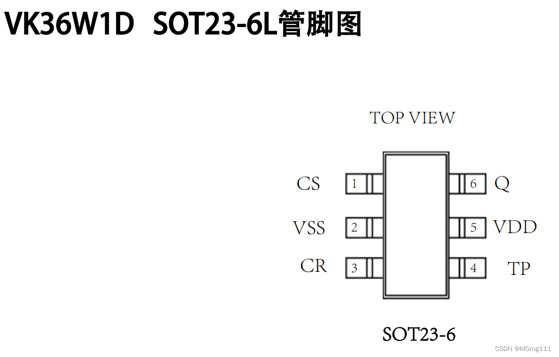 触摸感应芯片/单点水位检测/抗干扰液位检测IC-VK36W1D SOT23-6 VK原厂FAE支持-CSDN博客
