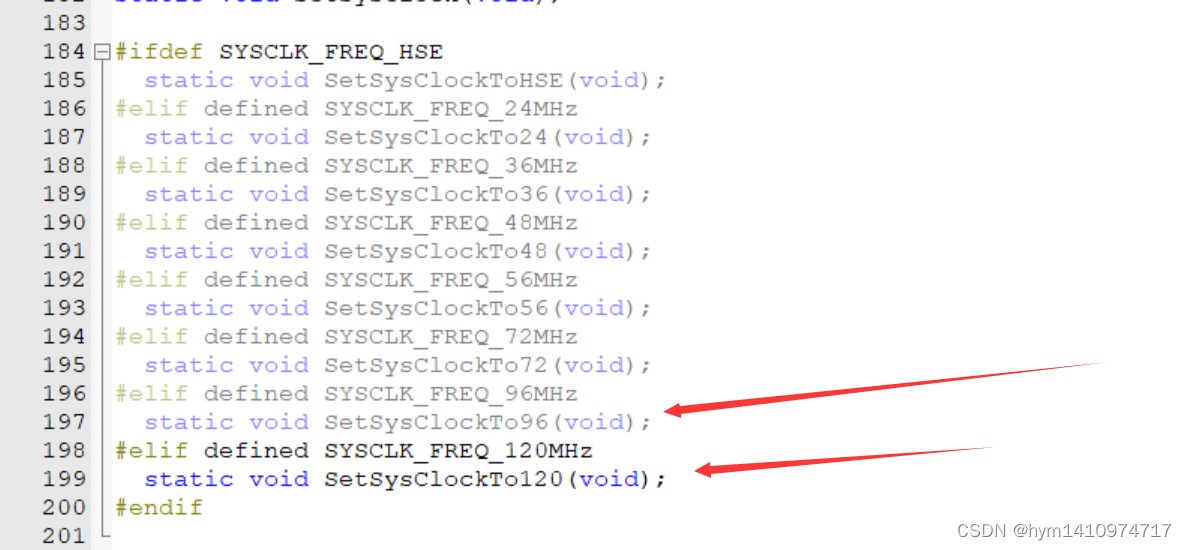 APM32F103使用ST的库配置96/120MHz时钟_apm32f103 96mhz-CSDN博客