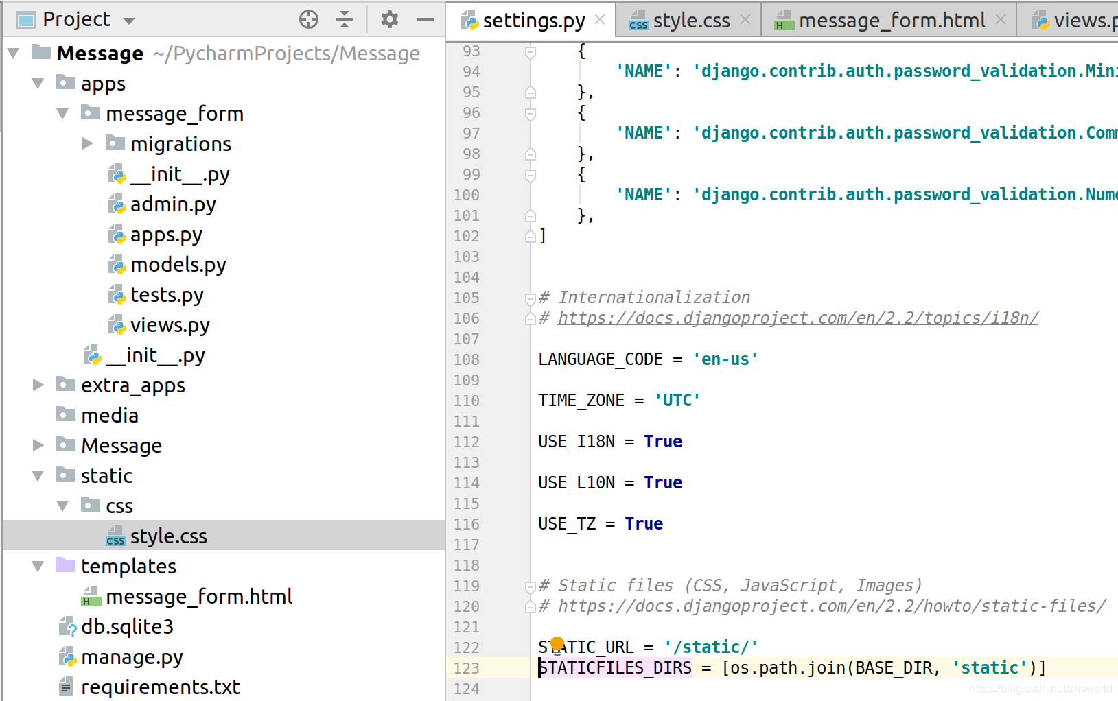 Django2.2 学习笔记 (2) - 展示第一个网页_2_django 的第一个页面如何展示-CSDN博客
