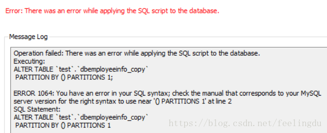 Mysql 数据库分区及取消分区remove Partitioning Csdn博客