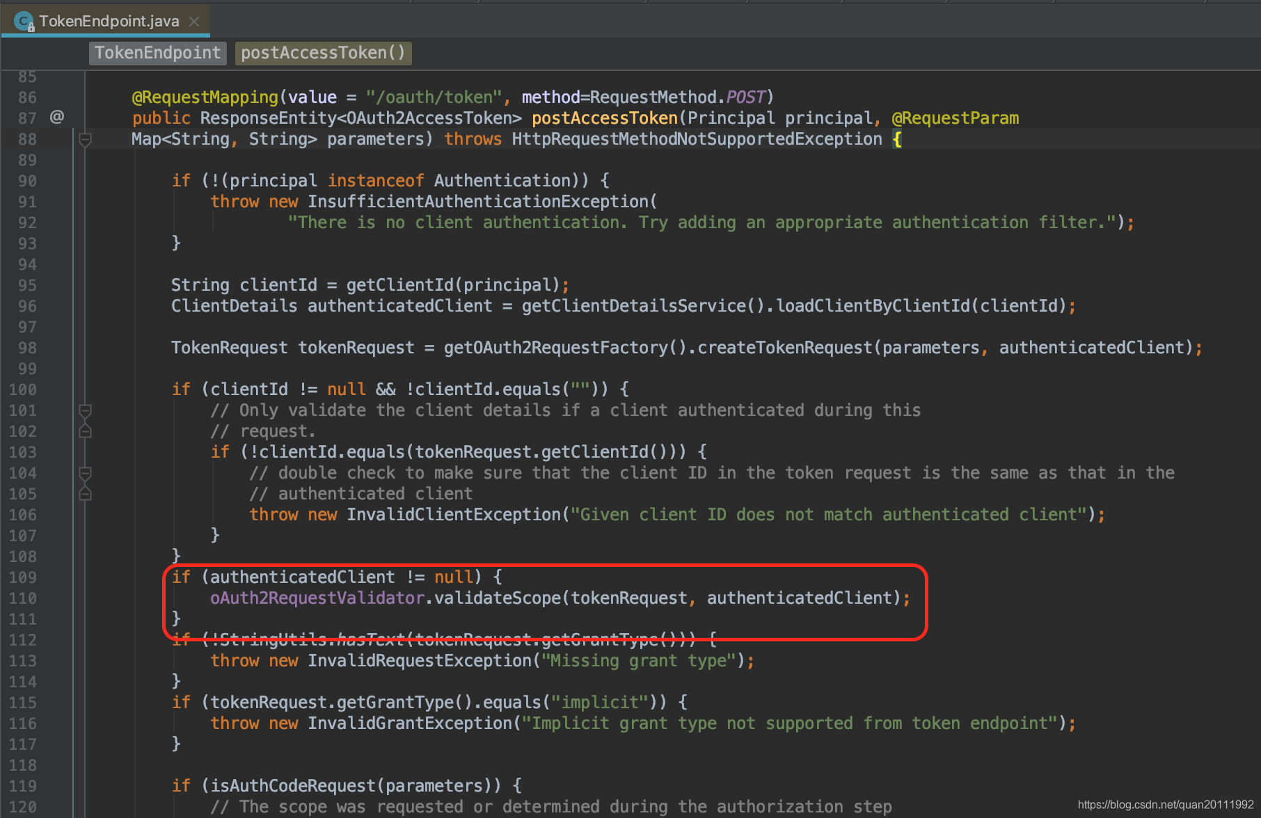 【spring Security Oauth2】客户端授权模式 Client Credentials ~获取访问令牌 Oauth2 Client Credentials Csdn博客