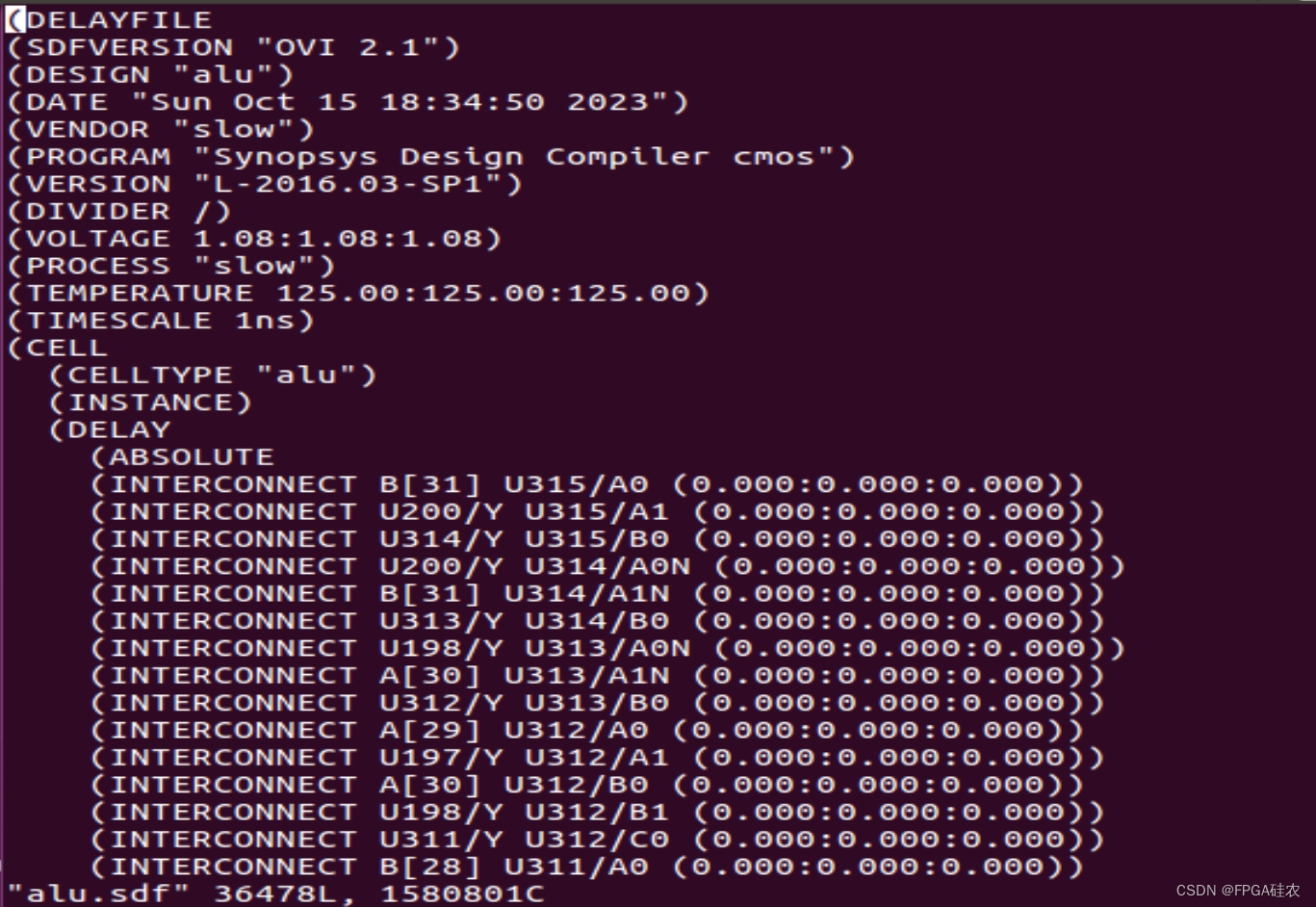 【数字IC设计】VCS门级网表仿真-CSDN博客