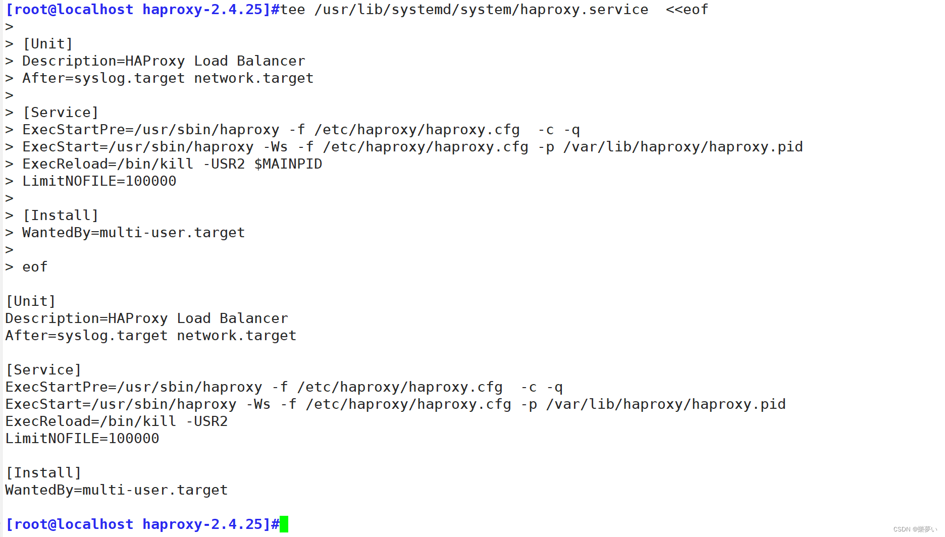 Haproxy 负载均衡集群_haproxy 集群-CSDN博客