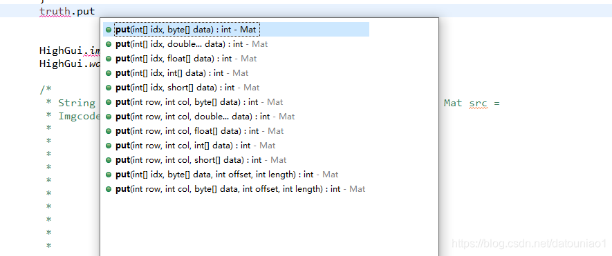 OPencv java Mat 基本操作像素点（7）_mat.get-CSDN博客