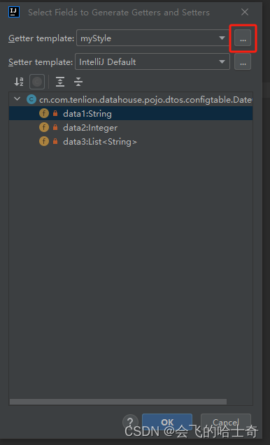 IDEA自定义setter和getter格式_idea中getter和setter-CSDN博客