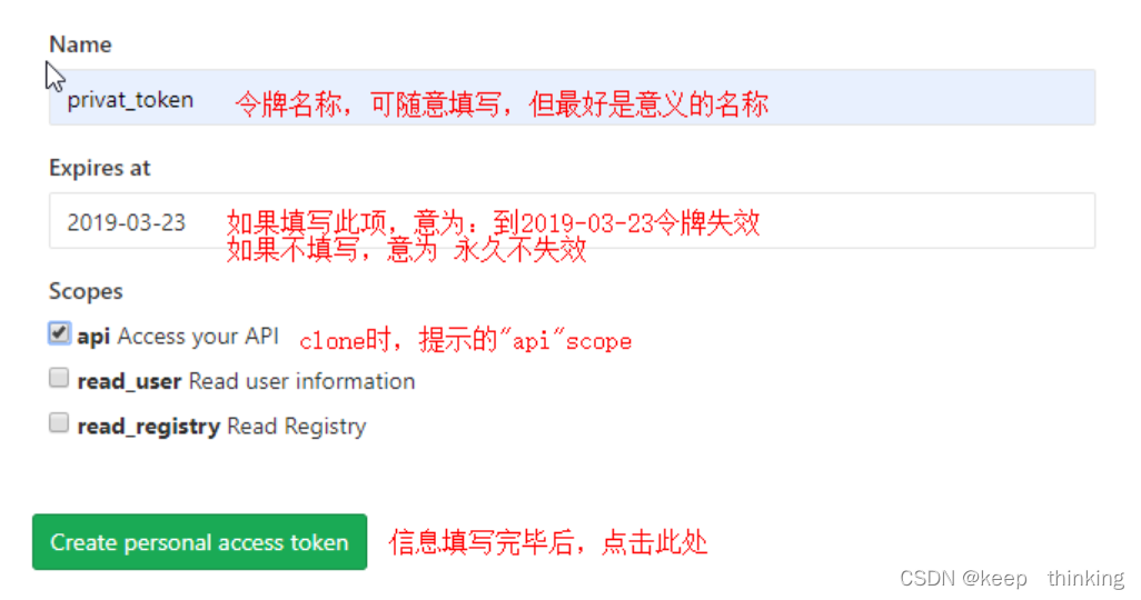 gitlab克隆报错：remote: HTTP Basic: Access denied；remote: You must use a personal access token_gitlab ...