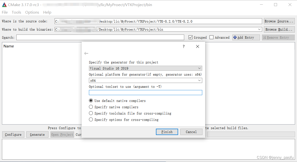 vs2019+vtk环境的安装_vs2019 配置vtk-CSDN博客