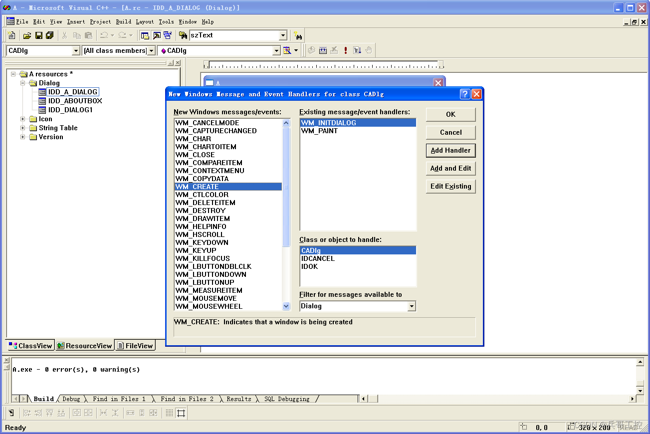 MFC用OnCreate()函数创建非模态对话框实例(免积分源码下载)_oncreate mfc-CSDN博客
