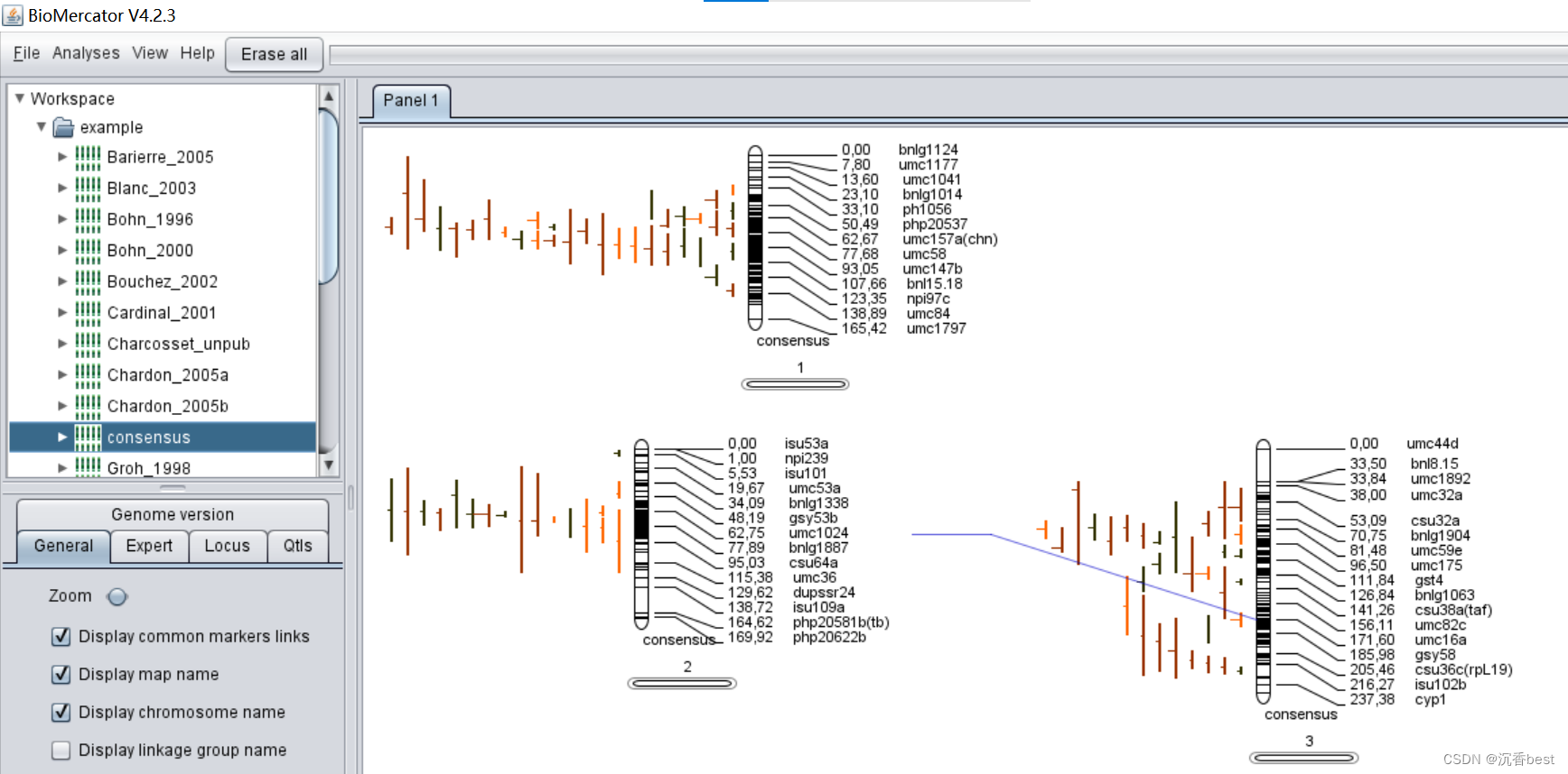 使用BioMercator v.4.2软件进行Meta-QTL分析_biomercator软件怎么用-CSDN博客