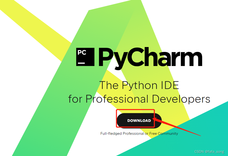 社区版pycharm官网下载安装教程-CSDN博客