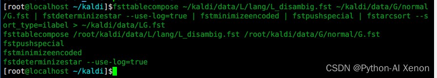 Kaldi语音识别技术(八) ----- 整合HCLG-CSDN博客