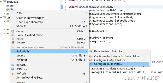 Java+Selenium搭建自动化测试环境详解_selenium+java自动化测试框架-CSDN博客
