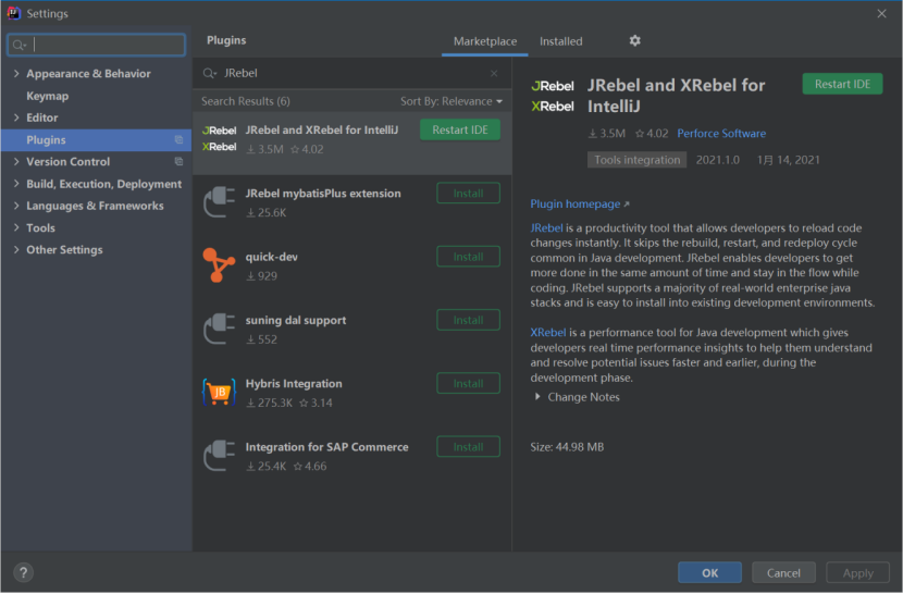 JRebel热部署说明文档_reversproxy jrebel-CSDN博客