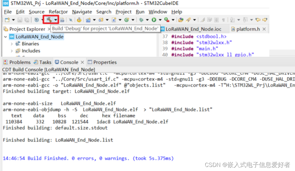 【LoRaWAN_End_Node】基于STM32Cube IDE的代码移植与烧写_lora官方node代码移植-CSDN博客