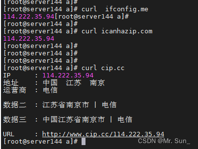 centos获取服务器公网ip_centos获取公网ip-CSDN博客