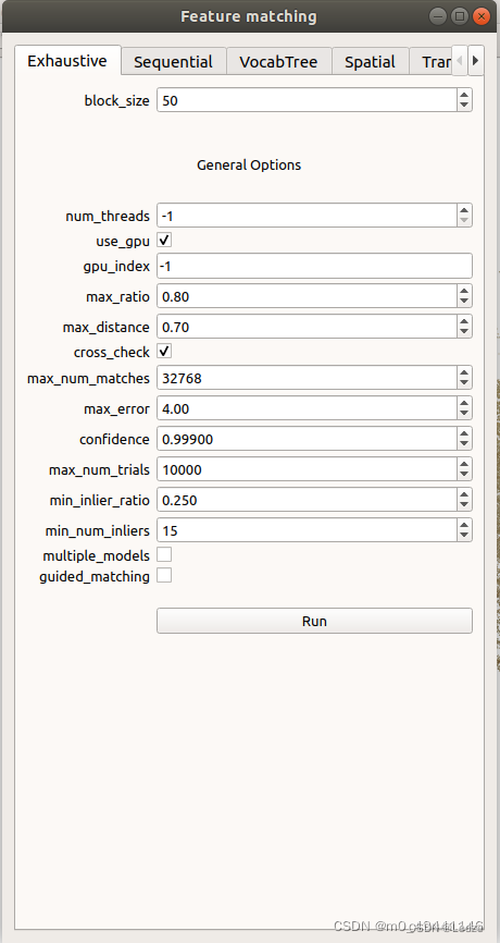 一文搞懂ubuntu下colmap的使用方法_ubuntu colmap-CSDN博客
