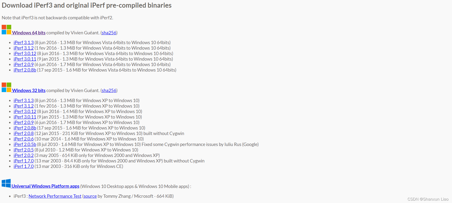 iPerf 3 网络性能测试工具及测试用例参数详解:_iperf测试udp时间-CSDN博客