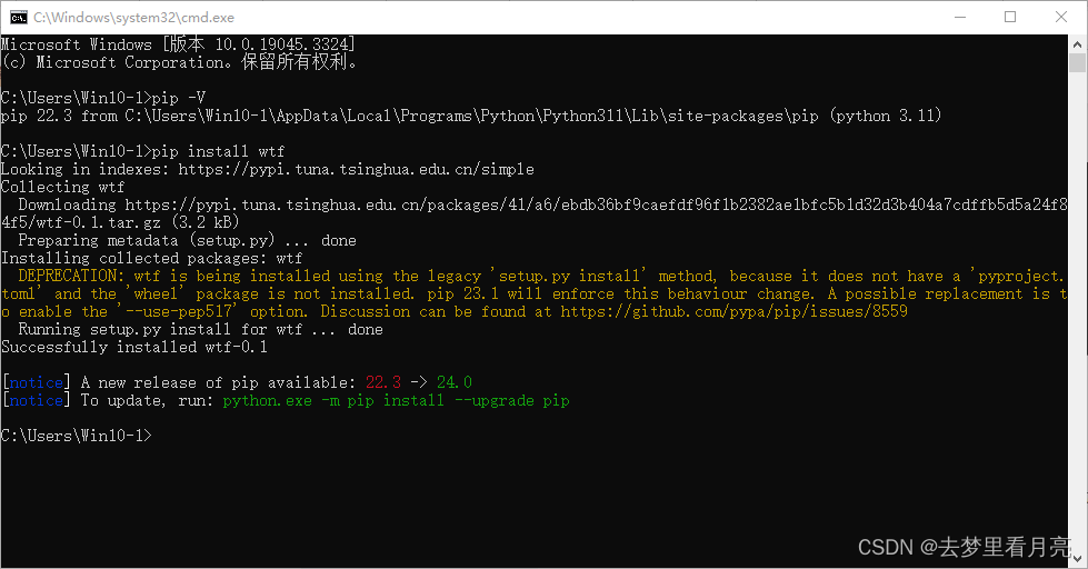 pip你真的Get到了吗？_python.exe -m pip-CSDN博客