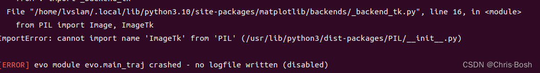 使用evo工具比较ORB-SLAM3的运行轨迹(从安装到解决报错)_orb-slam3 evo-CSDN博客