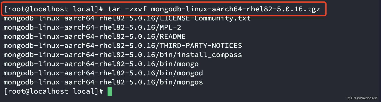 CentOS 8 手动安装MongoDB_centos8安装mongodb-CSDN博客