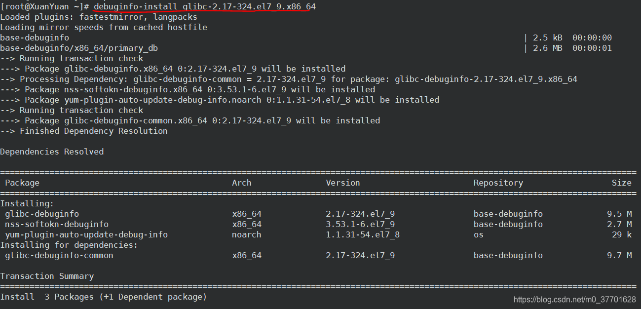Centos 7 安装 Debuginfo Install Glibc 217 324el79x8664装debuginfo Install Csdn博客