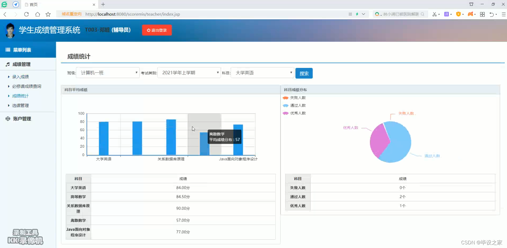 基于微信小程序的学生选课成绩管理系统的设计与实现(源码论文)v149基于微信公众号学生成绩管理系统的设计与实现开题报告 Csdn博客