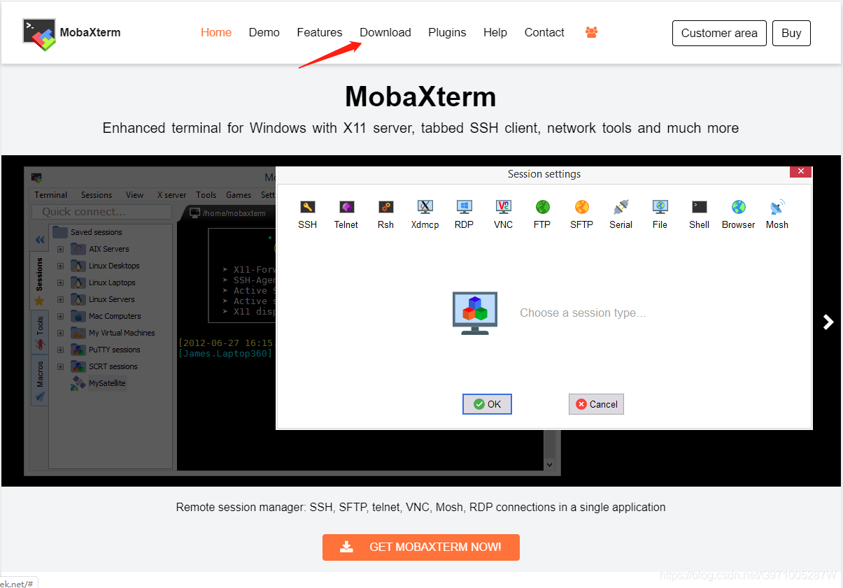【工具】MobaXterm全能终端神器 shell_mobashell-CSDN博客