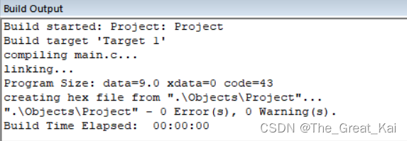 STC89C51学习笔记-报错1：main.c(10): warning C206: ‘Delay500ms‘: missing function-prototype ...