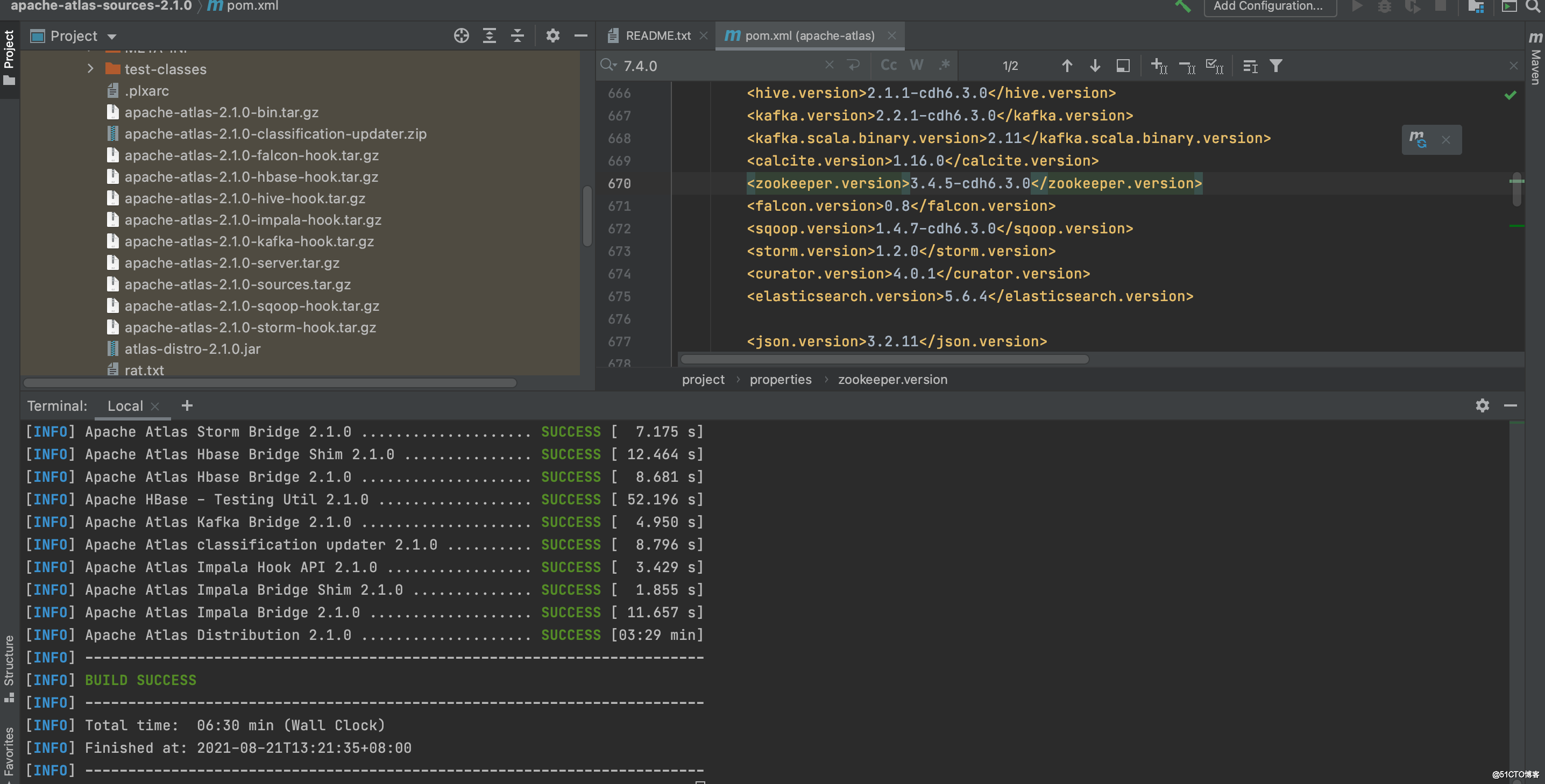 Atlas2.1.0集成CDH6.3.0部署_cdh atlas-CSDN博客