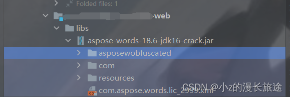 【异常解决】Handler dispatch faile:nested exception isjava.lang.NoClassDefFoundError:/aspose/words ...