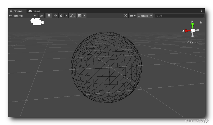 【unity3d】网格 Mesh 网格概念 网格示例 Unity 中 3d 物体渲染模式 着色模式 线框模式 线框着色