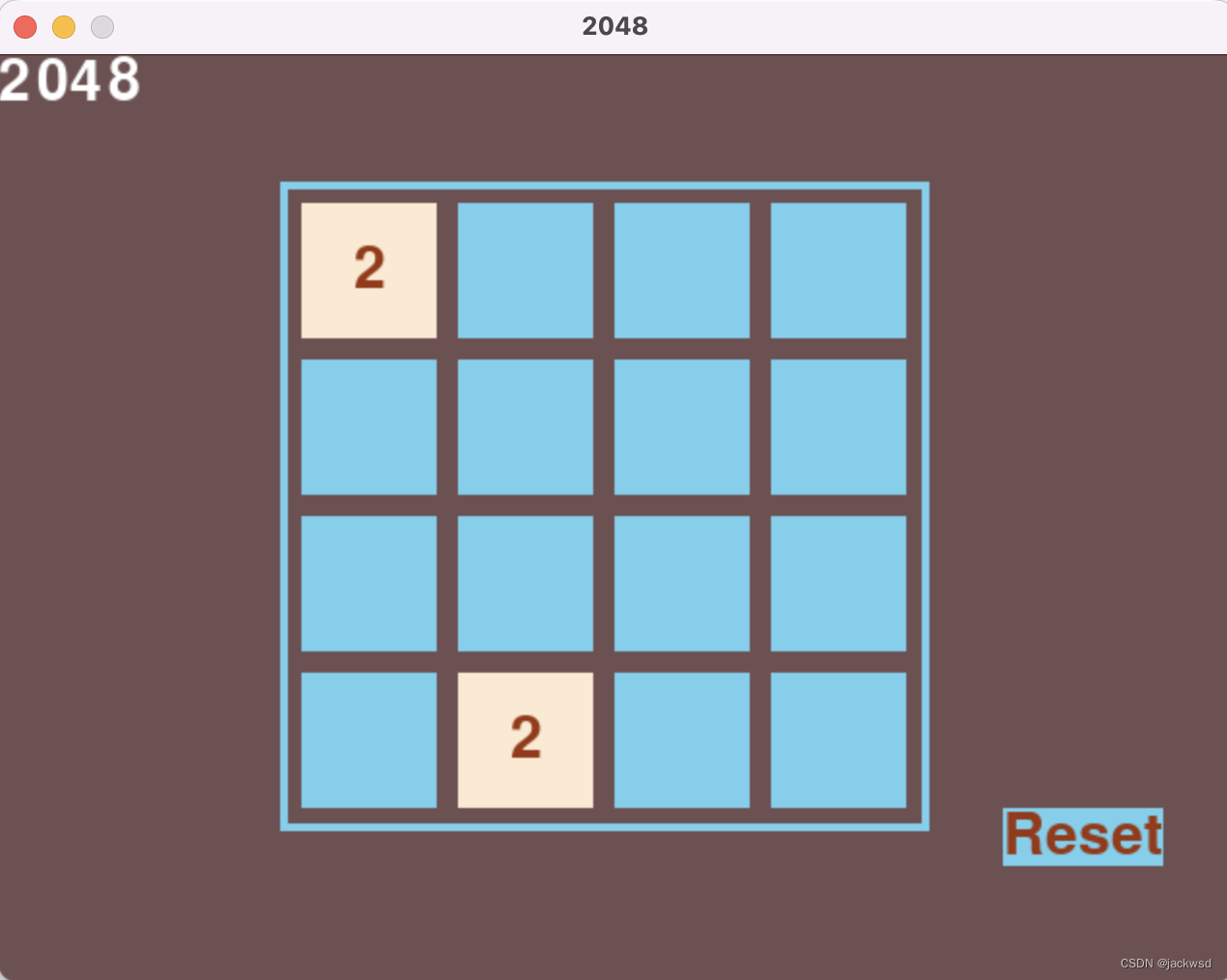 python制作小游戏之二2048第二部分_基于python的2048 小游戏-CSDN博客