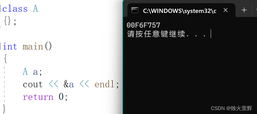 「C++ 类和对象篇 9」const成员函数和取地址运算符重载_成员函数const-CSDN博客