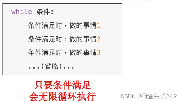 python入门——Python 循环语句（一）while循环_python中while加两空格是退出循环吗?-CSDN博客
