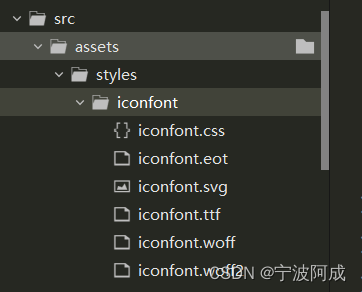 iconfont 图标在vue里的使用_vue 如何使用iconfont-CSDN博客