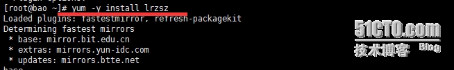 Xshell中输入rz提示：-bash: rz: command not found_xshell rz命令未找到-CSDN博客