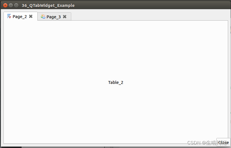 QTabWidget控件 setTabsClosable函数扩展使用-CSDN博客