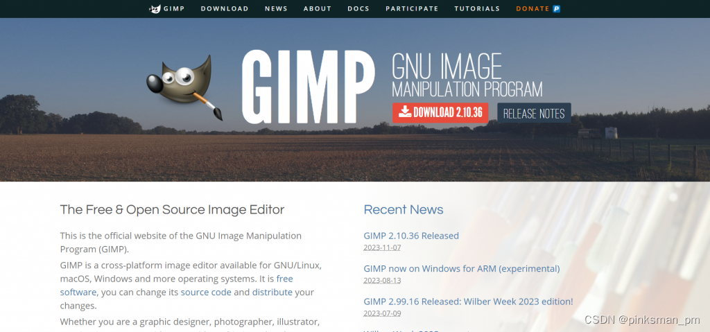 Windows，Linux，macOS通用图像编辑软件：GIMP_gimp官网-CSDN博客