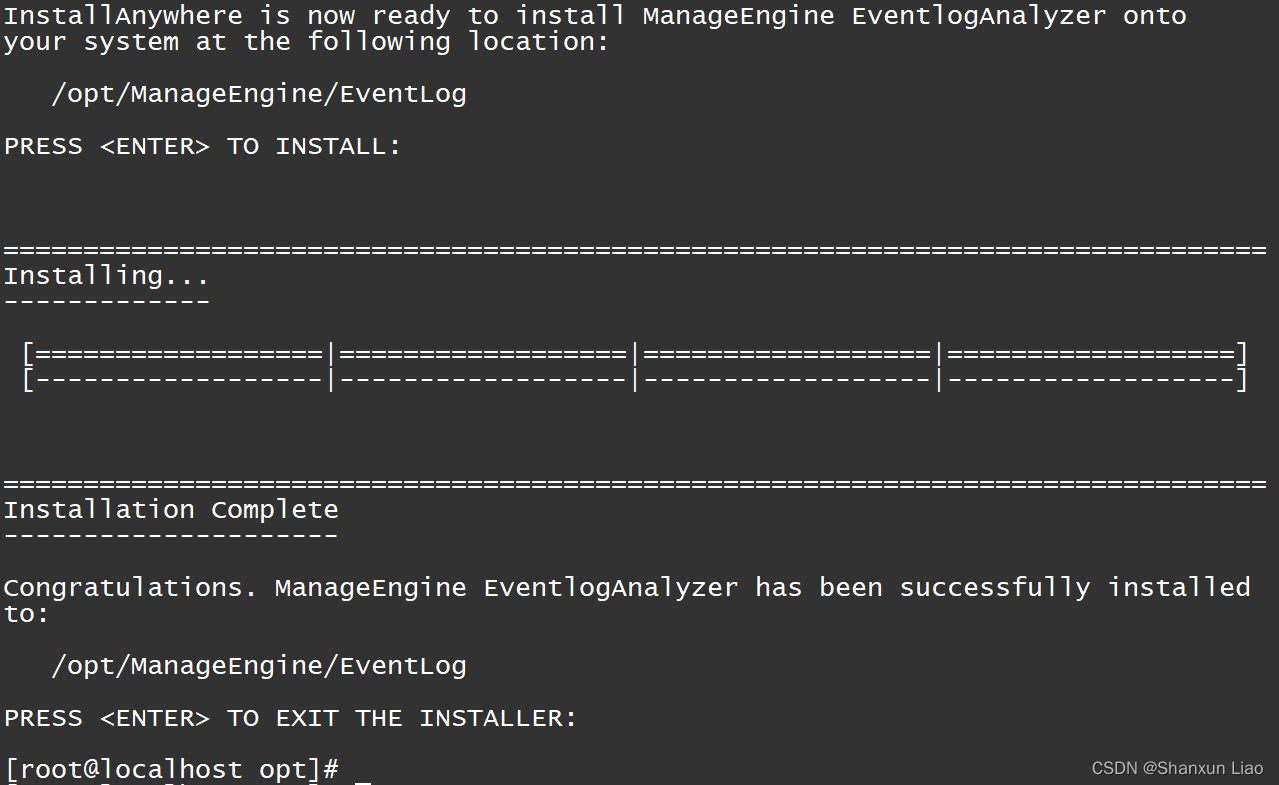 How to Install and EventLog Analyzer - ManageEngine_manageengine eventlog analyzer-CSDN博客