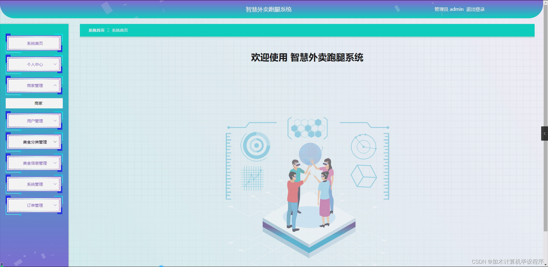 Python计算机毕设（附源码）智慧外卖跑腿系统（djangomysql57文档）协同配送python源程序代码 Csdn博客