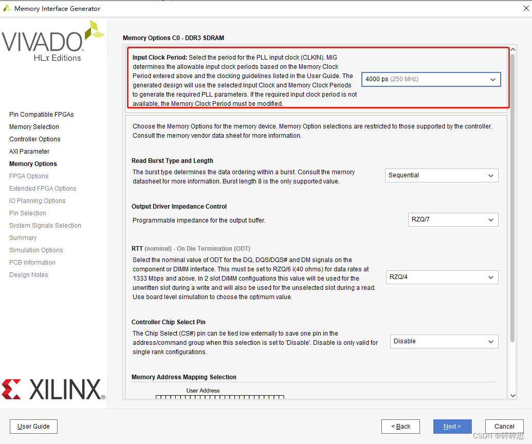 Xilinx Vivado Ddr3 Mig Ip核中系统时钟、参考时钟解释及各个时钟的功能详解ddr3的参考时钟 Csdn博客 