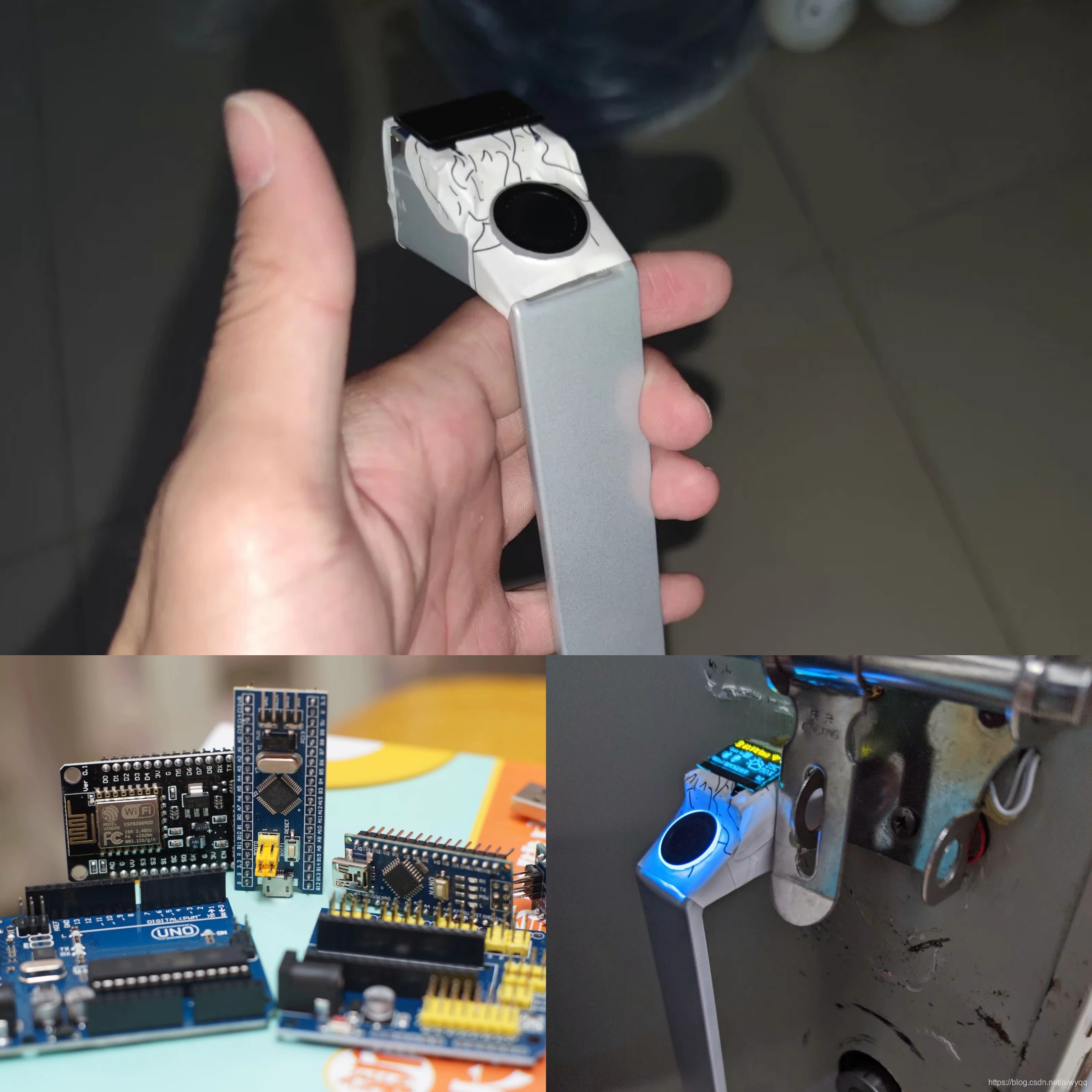 Arduino Nano+AS608指纹门禁系统_as608是电容式还是光学-CSDN博客