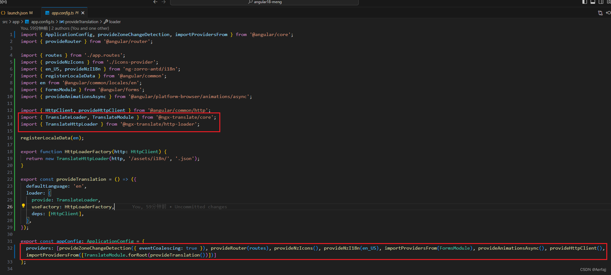 【Angular18】国际化翻译-引入translate_no pipe found with name 'translate'.-CSDN博客