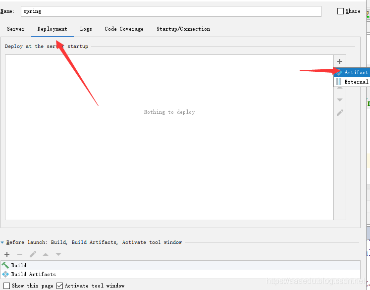 Intellj（IDEA） warning no artifacts configured_idea no artifacts configgured-CSDN博客