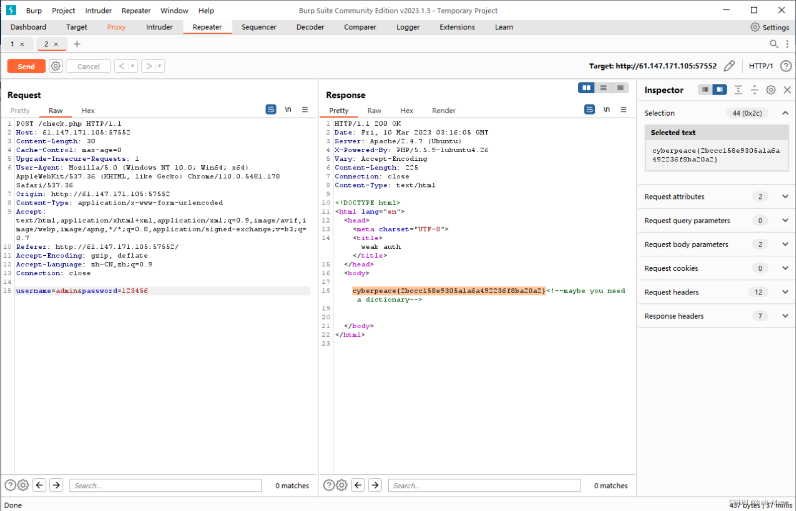 攻防世界 初识web_61.147.171.105 64954-CSDN博客