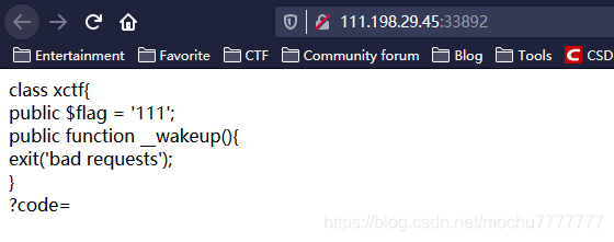 攻防世界XCTF：unserialize3_unserialize3攻防世界、、-CSDN博客